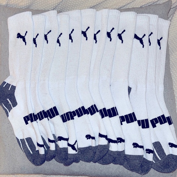 Puma | Underwear & Socks | Puma Crew Socks Like New | Poshmark